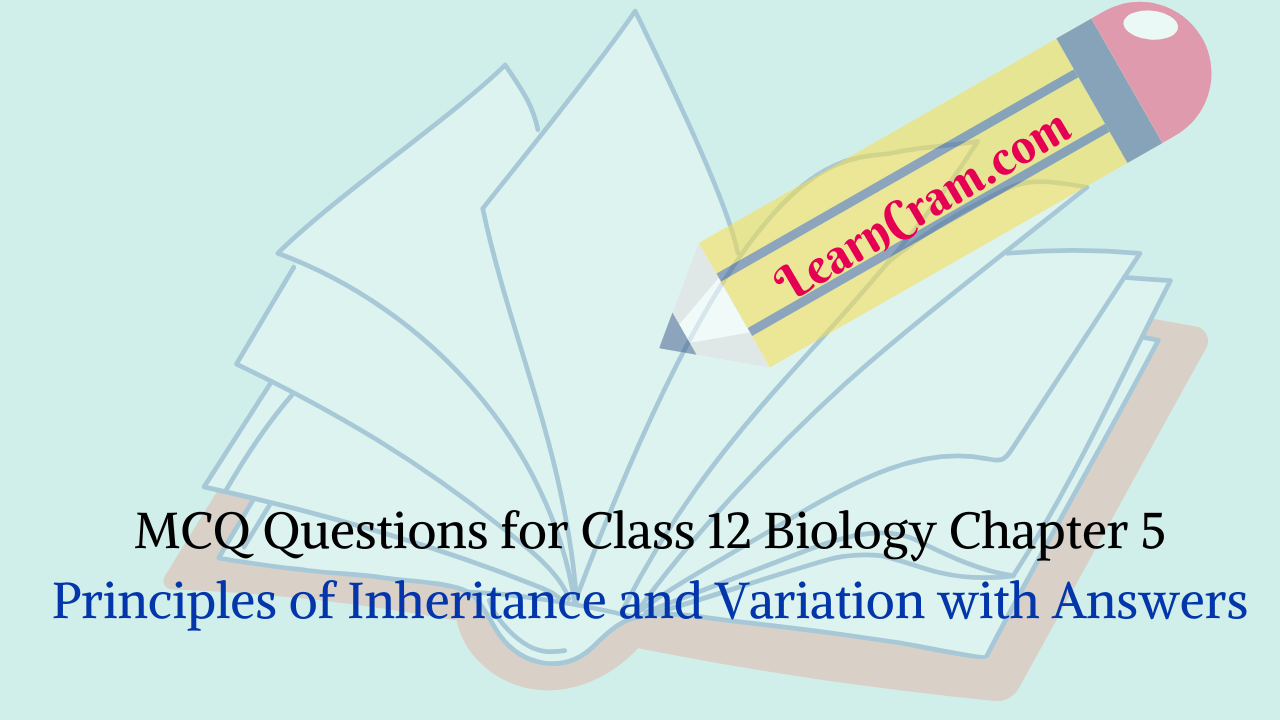 MCQ Questions for Class 12 Biology Chapter 5 Principles of Inheritance ...