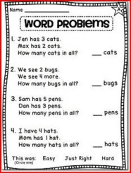 Maths Worksheets For Grade 1 Word Problems Addition And Subtraction Maths Worksheets For Grade 1 Word Problems Addition And Subtraction