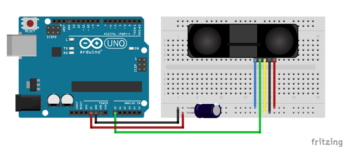 Ultrasonic Distance Sensor Circuit Diagram - Circuit Diagram