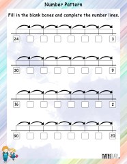 Grade 1 Number Patterns Worksheets Pdf Kidsworksheetfun Spring Number Grade 1 Number Patterns Worksheets Pdf Kidsworksheetfun Spring Number