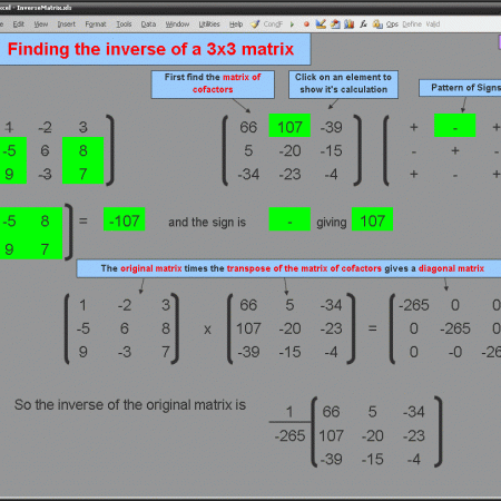 3D Matrices: Multiplication, Determinant and Inverse | MathsFiles Blog