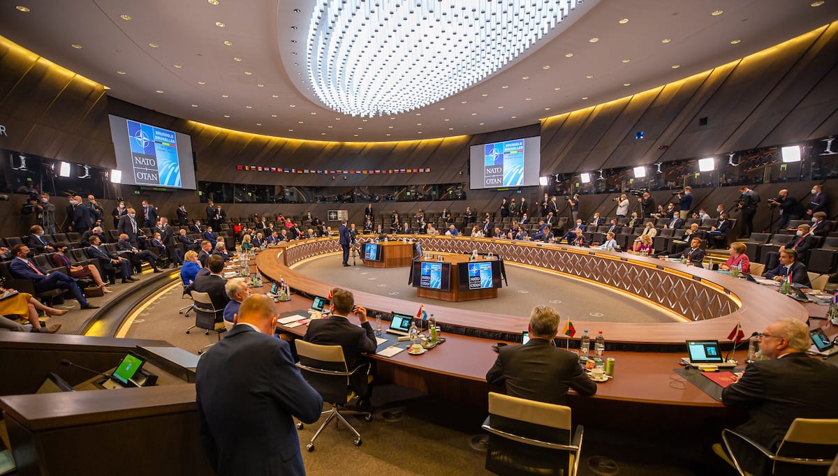 Meeting of the North Atlantic Council at the level of Heads of State ...