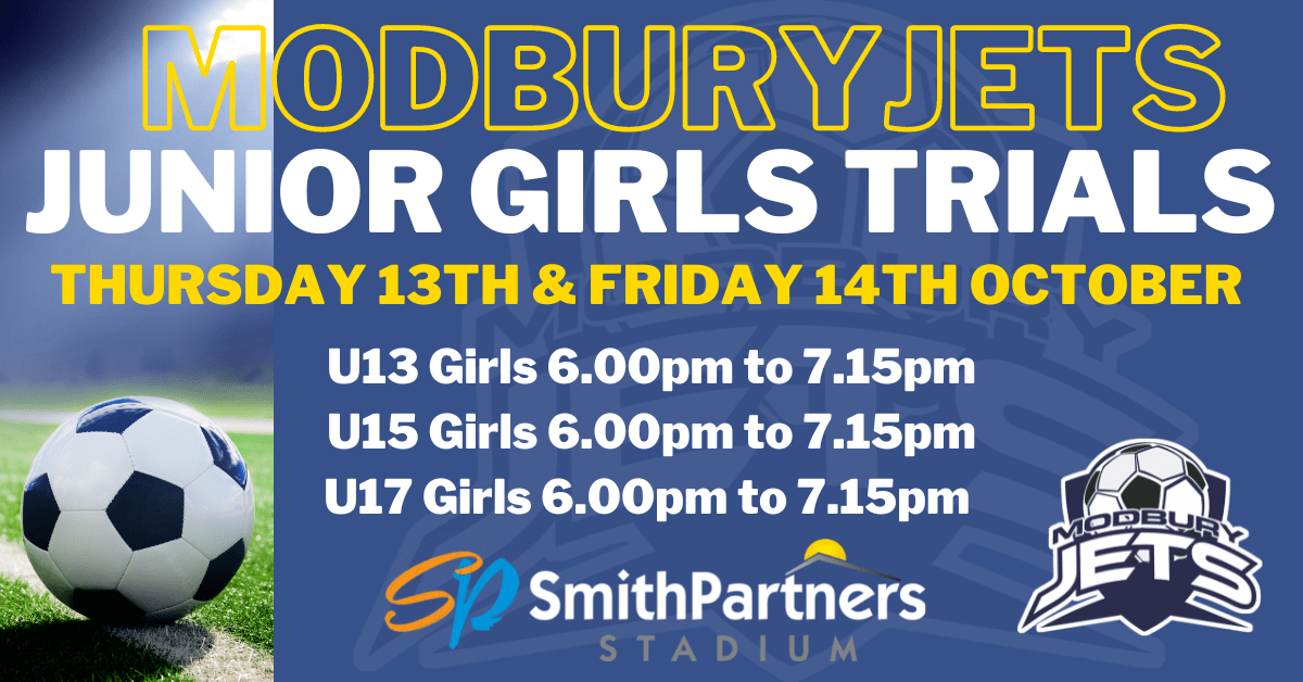 JUNIOR GIRLS TRIALS | Modbury Soccer Club
