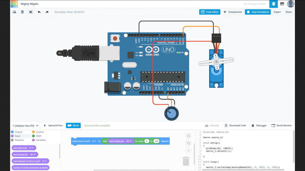 Tinkercad Come Ti Programmo Arduino Con Scratch Moreware Blog 0772