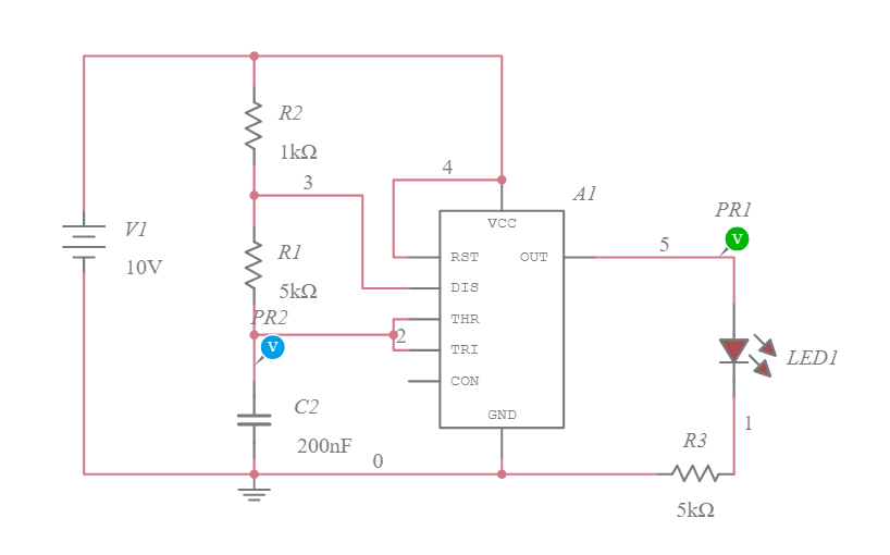 How To Make A Simple Flashing Led Circuit Wiring Diagram