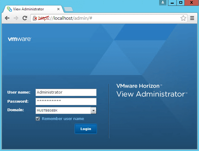 Install VMware Horizon 6 View Connection Server
