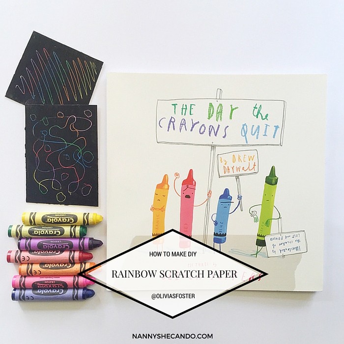How To Make DIY Rainbow Scratch Paper Book Week how-to-make-diy-rainbow-scratch-paper-book-week