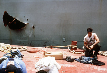 USS Stark, On Fire | Bradley Peniston