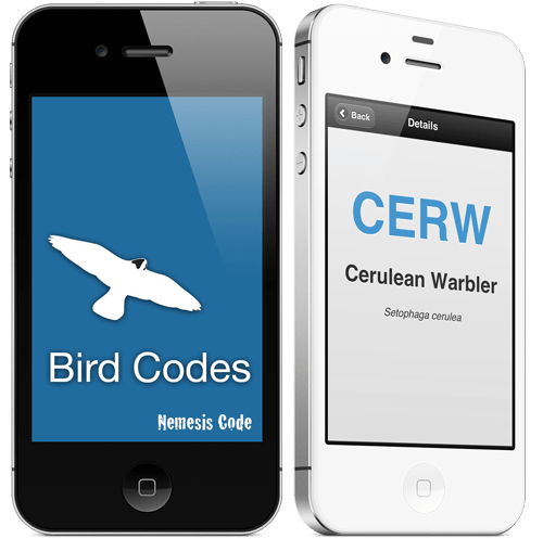 New release: Bird Codes app by Drew Weber | Nemesis Bird