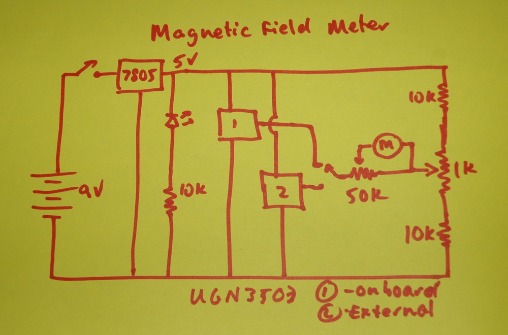 magnetic sensor circuit diagram - Circuit Diagram