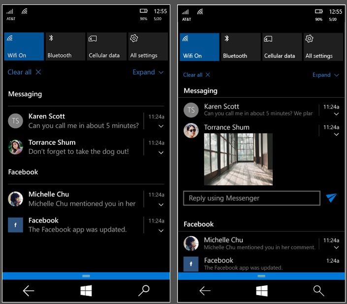 Missing Cellular Data toggle on Windows 10 Mobile? Screenshot reveals ...