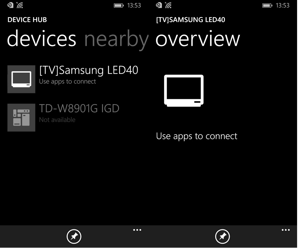 Device Hub replaced by Gadgets on Windows 10 Mobile in coming builds
