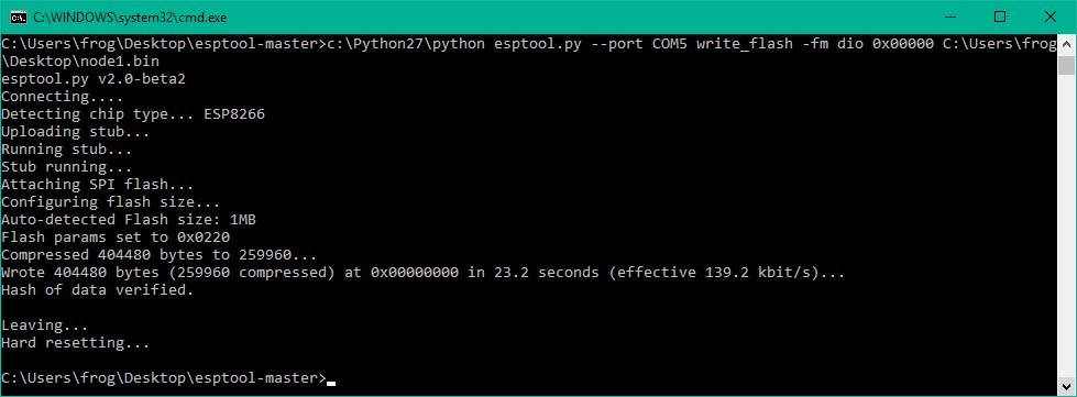 Flashing Esp8266 With Nodemcu Windows Linux Arduino And Raspberry Pi 7350