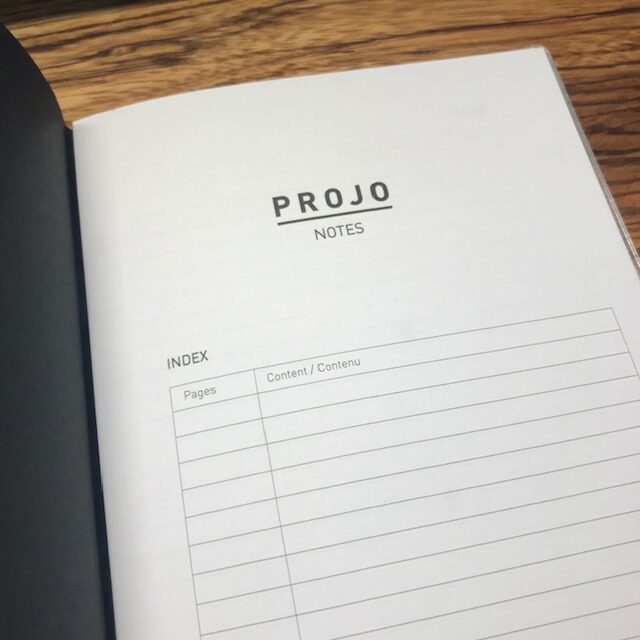 PROJO – The Project Journal [Updated Version] - notesinabook