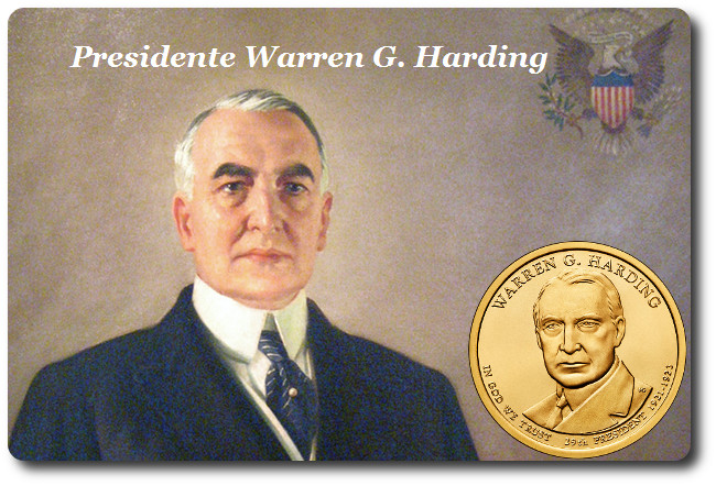 Estados Unidos. Dólar Presidentes – Warren G. Harding | Numismatica Visual