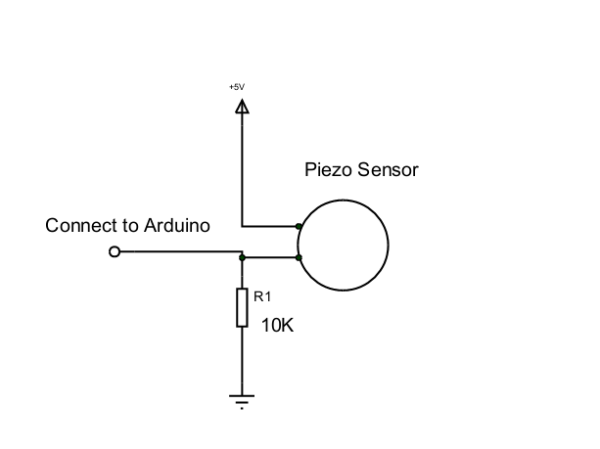 piezo sensor connection to arduino | HillyTech Nutty Engineer