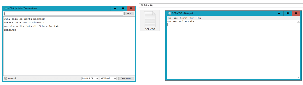 Cara mengakses module micro SD menggunakan Arduino