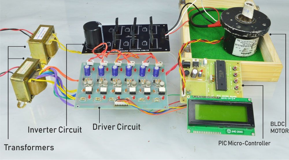 Bldc Motor Driver Circuit - Circuit Diagram