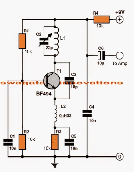 Two Transistor Radio Schematic