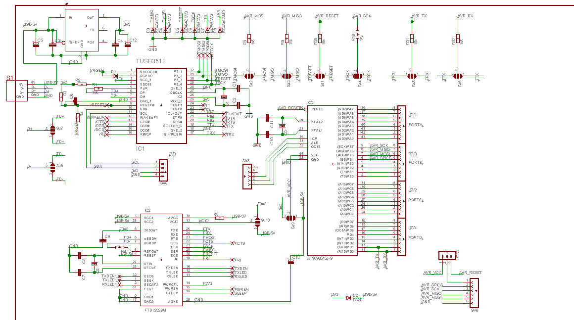Avr Microcontroller Programmer Circuit Diagram Avr Microcontroller Programmer Circuit Diagram