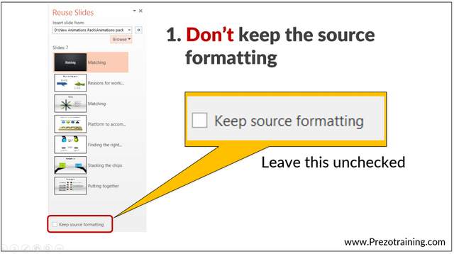 How to make your PowerPoint slide deck look harmonious – PrezoTraining