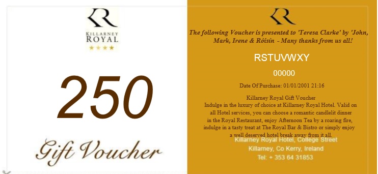 20 Free Sample Gift Voucher Templates - Printable Samples