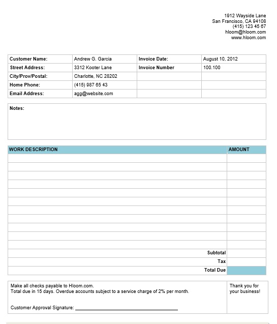 6 Free Sample Day Care Quotation Templates - Printable Samples