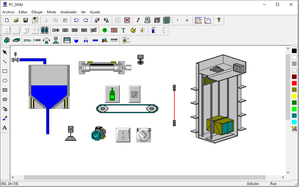 Simulación con PC_SIMU y CADe_SIMU | Profe Tolocka