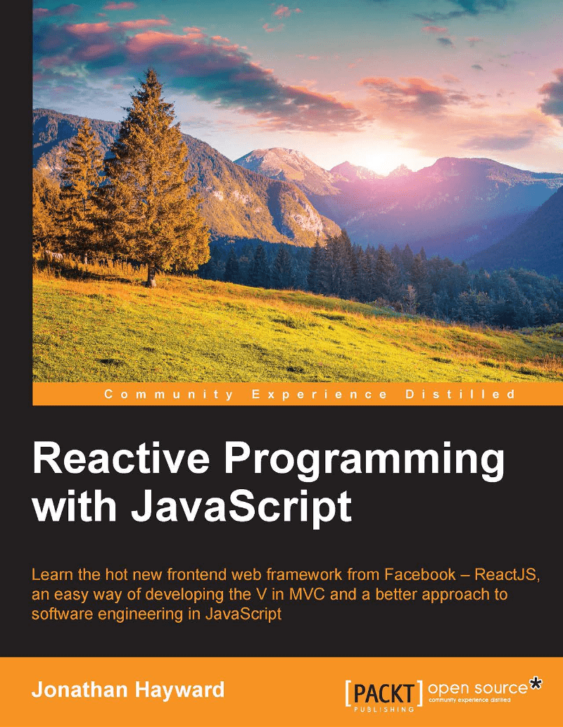 Reactive Programming With Javascript Pdf Programmer Books 
