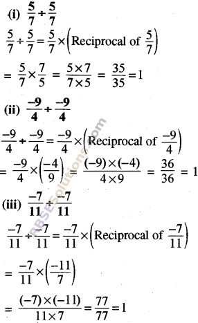 RBSE Solutions for Class 8 Maths Chapter 1 Rational Numbers In Text ...