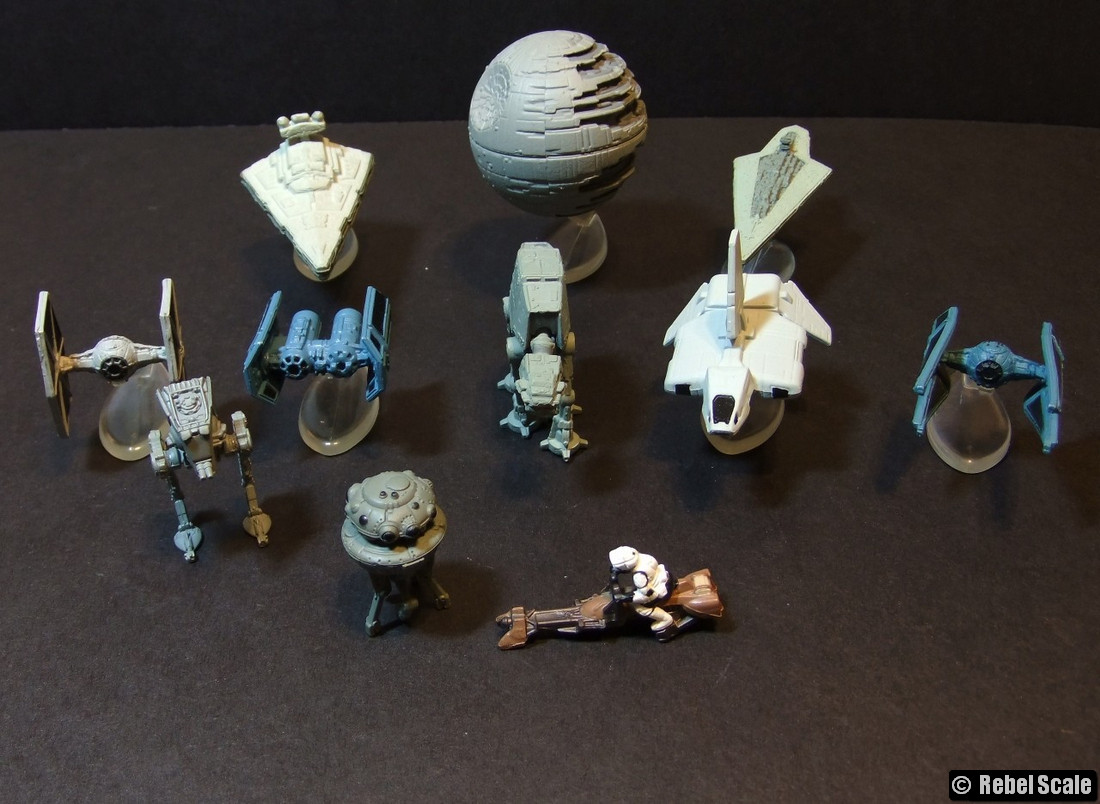 Star Wars Galoob Micro Machines scale list - Rebel Scale