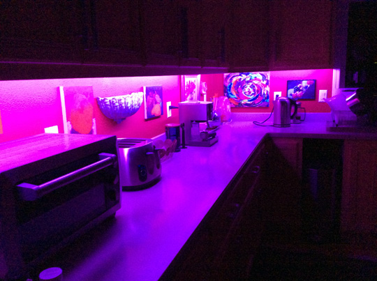 RGB Under Cabinet LED Lights and WIFI Controller – Reliabrite