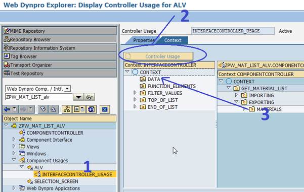 Simple Example Of Out Of Box Alv In Web Dynpro My Experiments With Abap
