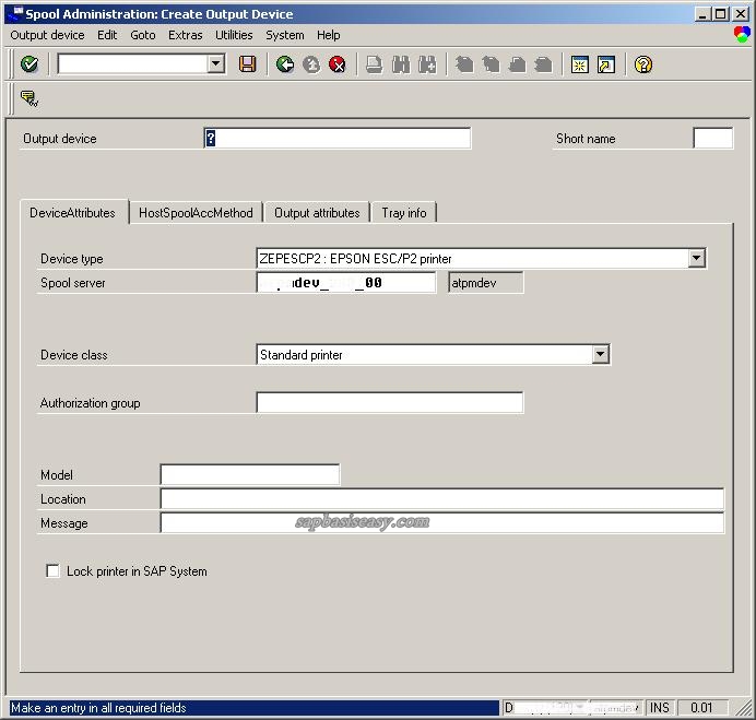 how-to-create-configure-sap-printer-device-sap-basis-easy