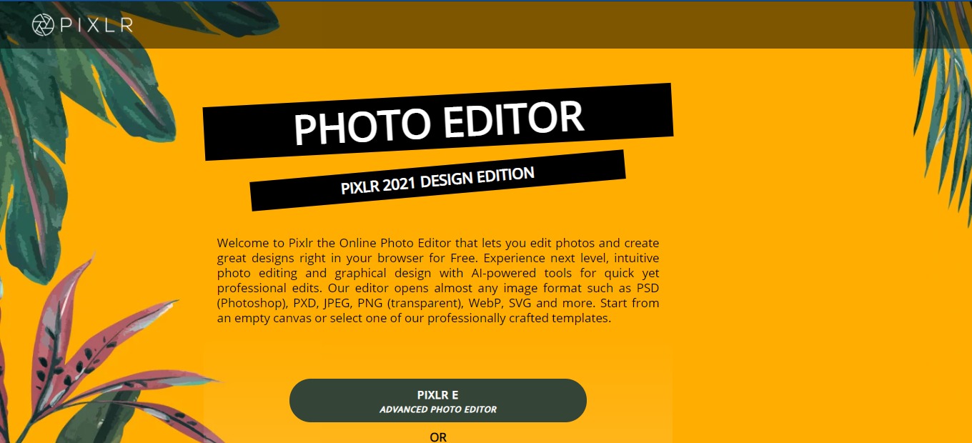 Pixlr: Edit Images and Create Quick Designs with AI Tools - Startup Stack