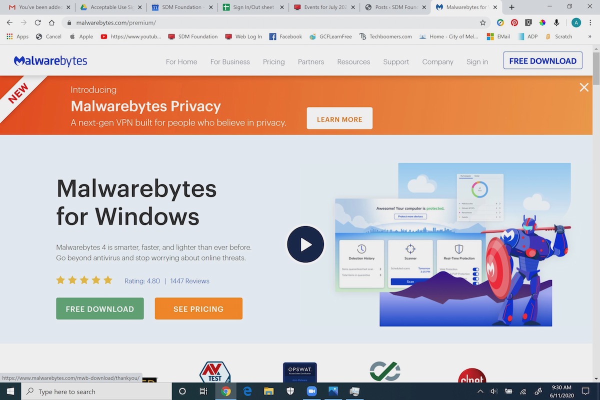 Do I have a virus? Windows 10 edition - SDM Foundation