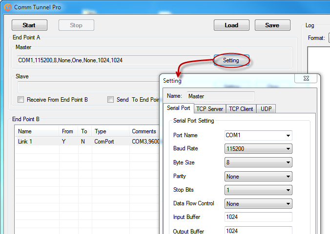 Comm Tunnel Pro User Manual - Serial Port Tool