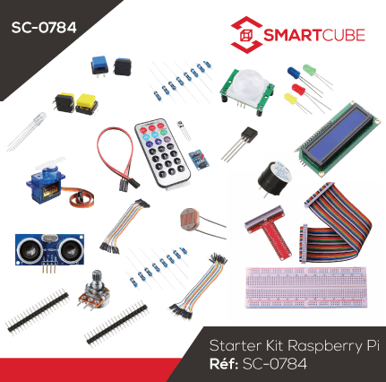 Starter Kit Raspberry Pi – SMART CUBE