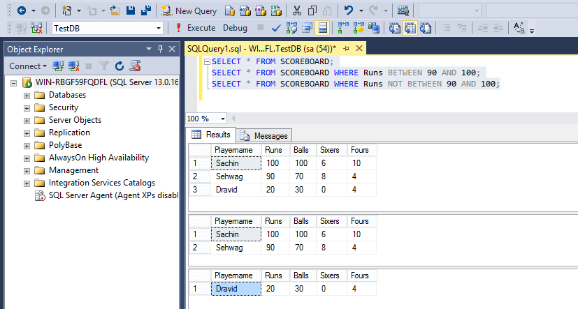 Sql Between Operator Sql Tutorial Software Testing Material 5208