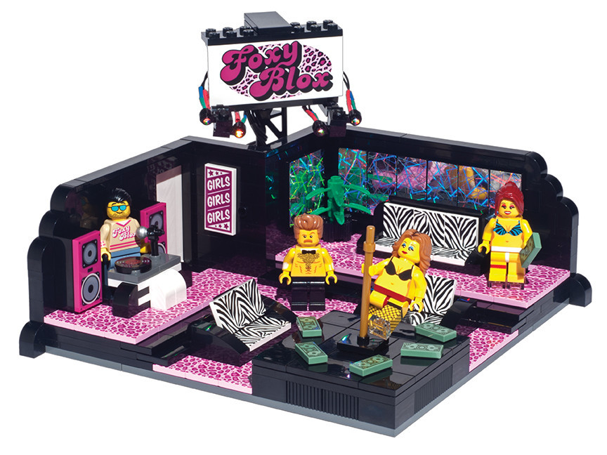 WTF?!! set LEGO de un table dance...