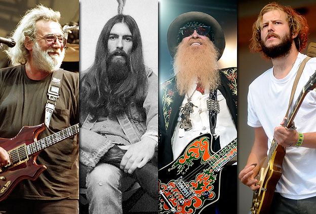 Las mejores barbas del Rock