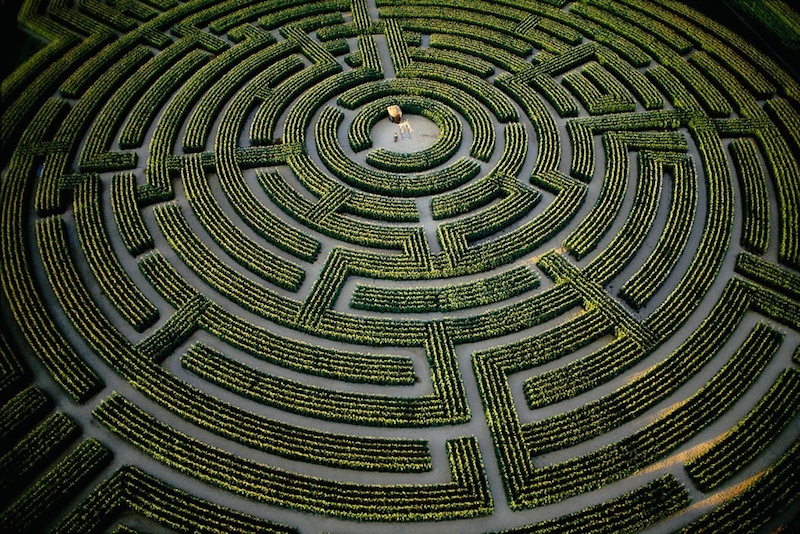 Cinco laberintos naturales en los que no te gustaría perderte