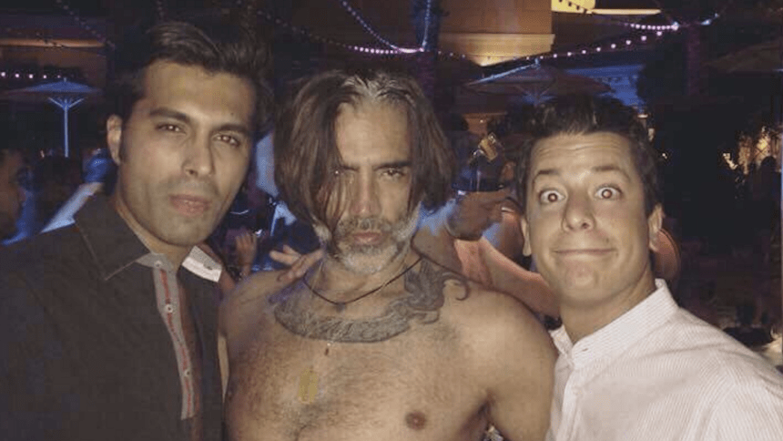 "El Potrillo" tiene una noche loca, internet lo agarra de bajada