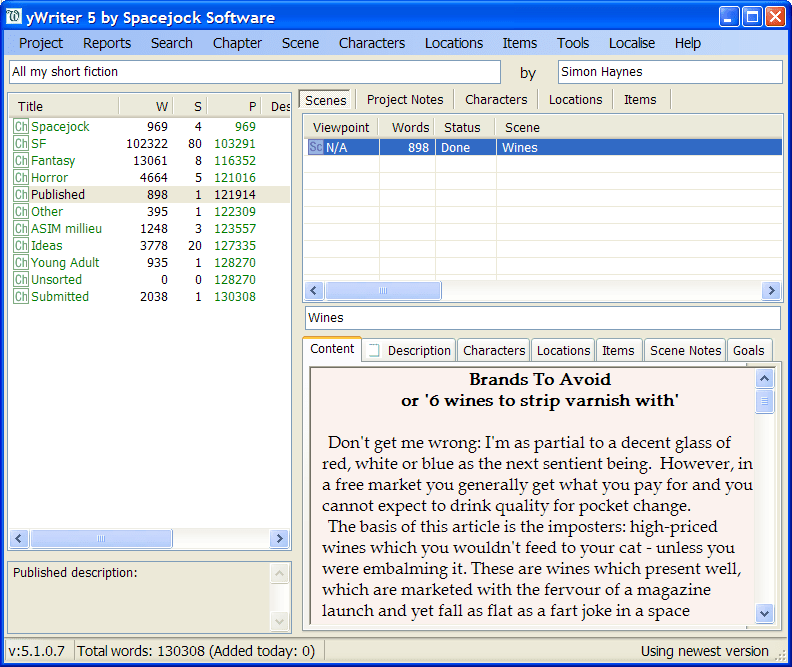 >yWriter: The Writer’s New Pen | Steena Holmes