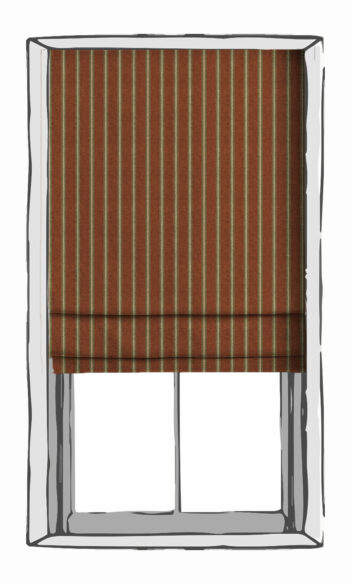 Buy Red Roman Shades & Window Blinds I Custom Sizes I Spiffy Spools
