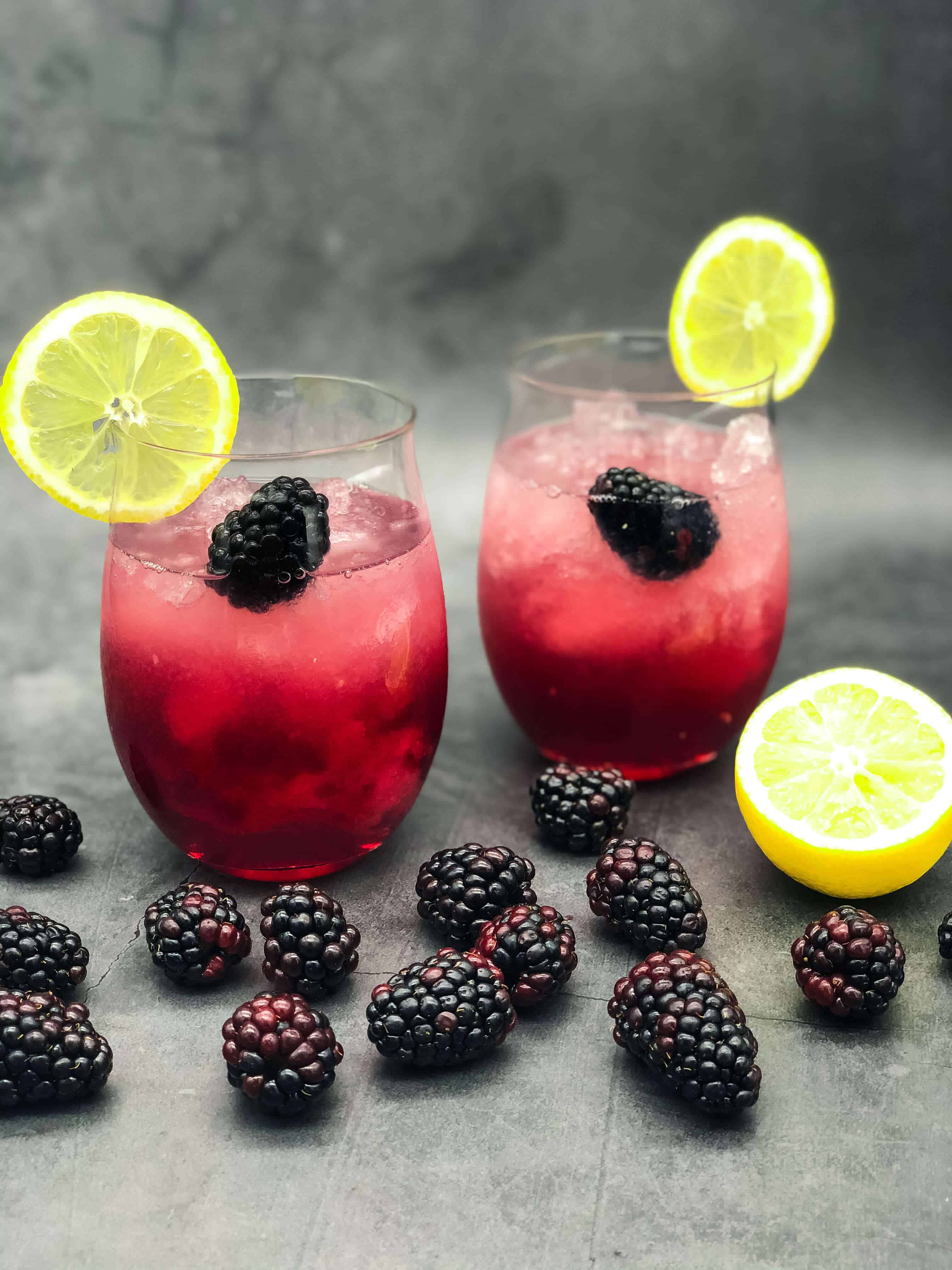Bramble cocktail - Splash of Taste - Vegetarian Recipes
