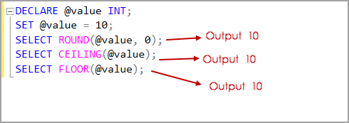 Difference Between Floor Ceil And Round In Sql Server | Viewfloor.co