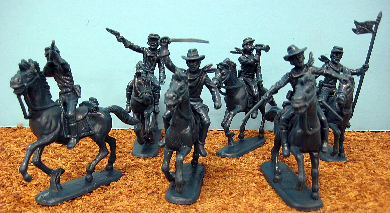 Marx Atlantic Cavalry Figures Bill Nevins Greg Liska - Stad's StuffStad ...