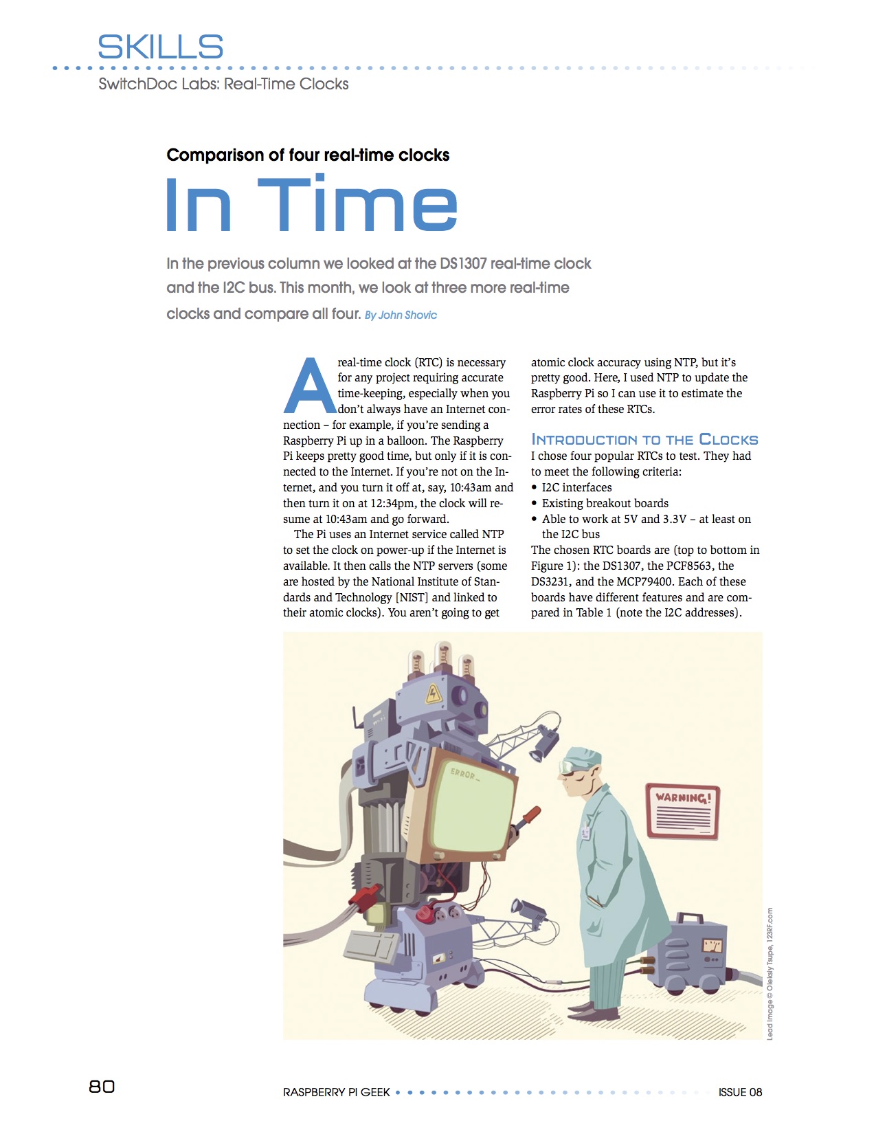 Raspberry Pi Geek Magazine Adds Switchdoc Labs Column Switchdoc Labs Blog