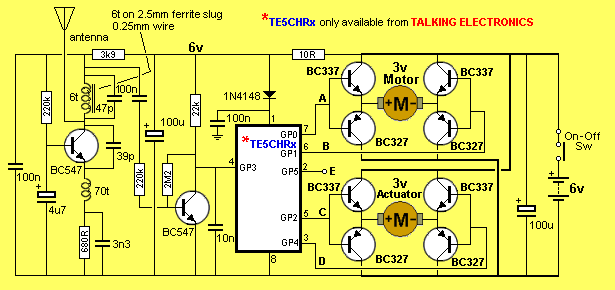 27mhz Radio Control Circuit Diagram